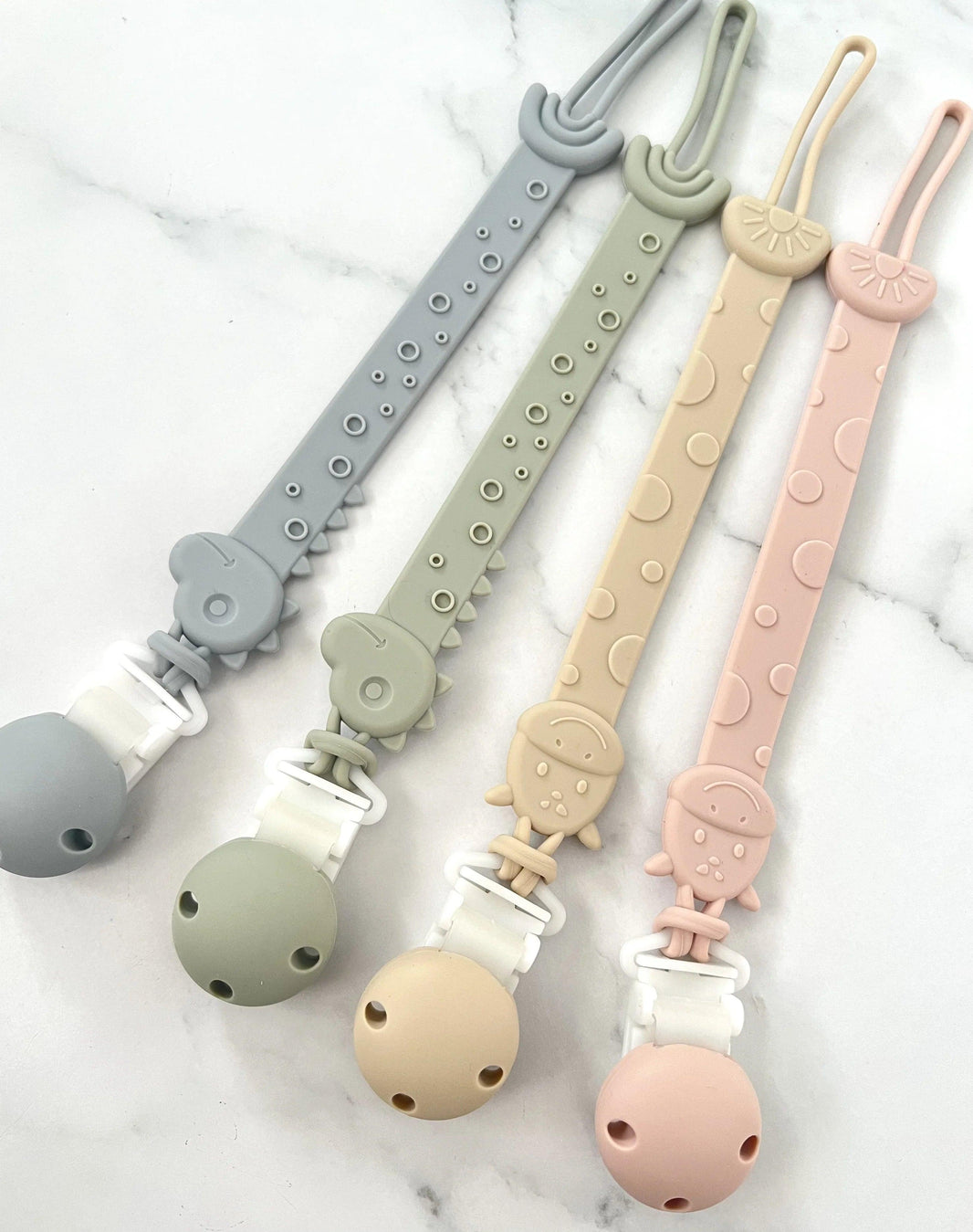 Personalised Dummy Chains & Dummy Clips | Gab and Bub Designs